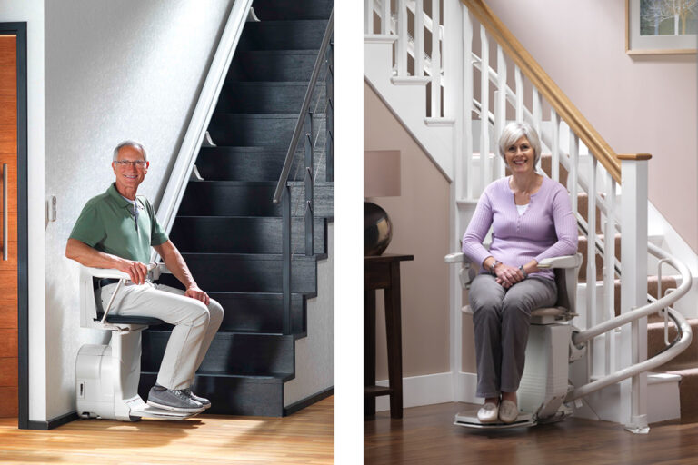 Stairlift Types depending on rails, features and stairs | Stannah